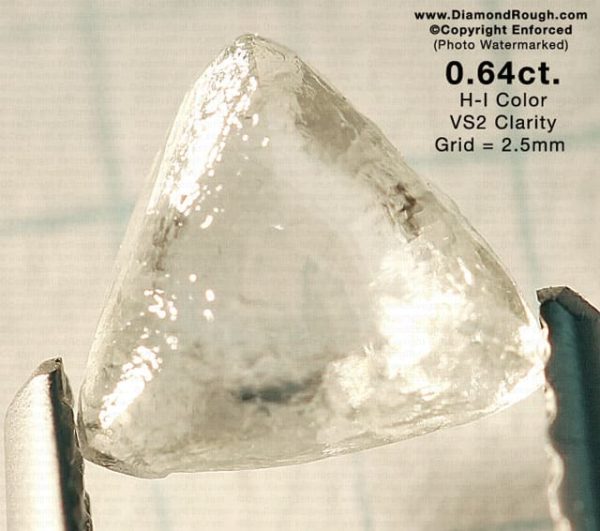 Macle Diamond Crystal (Pillow) - 0.64 ct. (MC-0064)