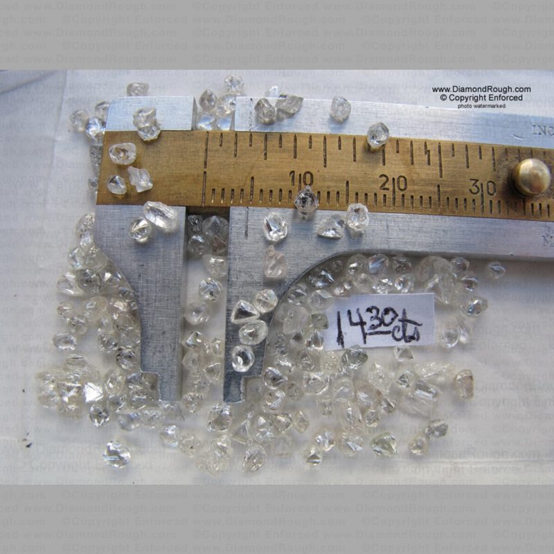 Colorado Diamonds - Rough Diamond Parcel DPS-47 (Mixed Crystal Types ...