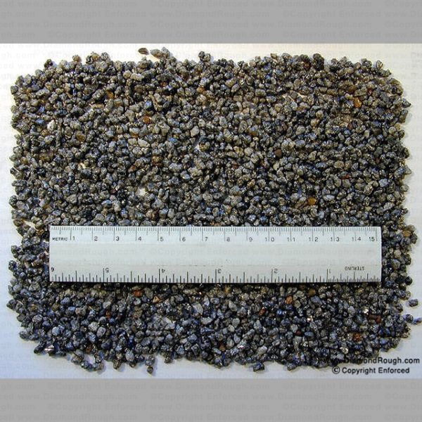 Rough Diamond Parcel DPS-01b (Free Form w/ Combined Crystals - Wide ...