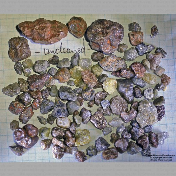 Congo Diamonds - Rough Diamond Parcel - Large Sizes (R2-13) | ROUGH ...