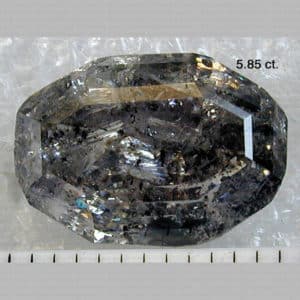 Long Octagon Shaped Polished Diamond - 5.85 ct. (PDX-0585) | ROUGH ...