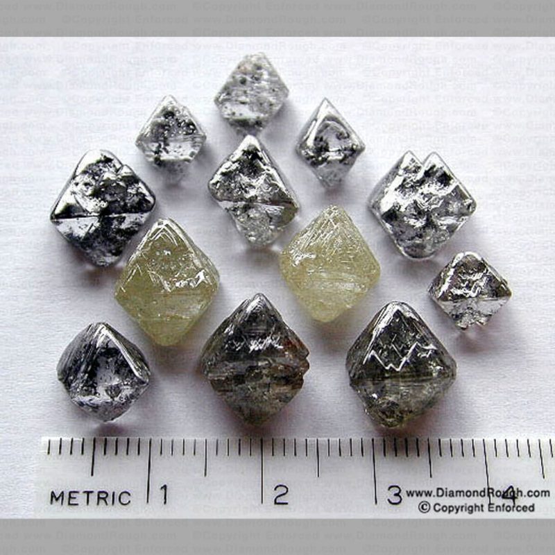 Russian Diamonds – Octahedral Diamond Crystals (R5-01)